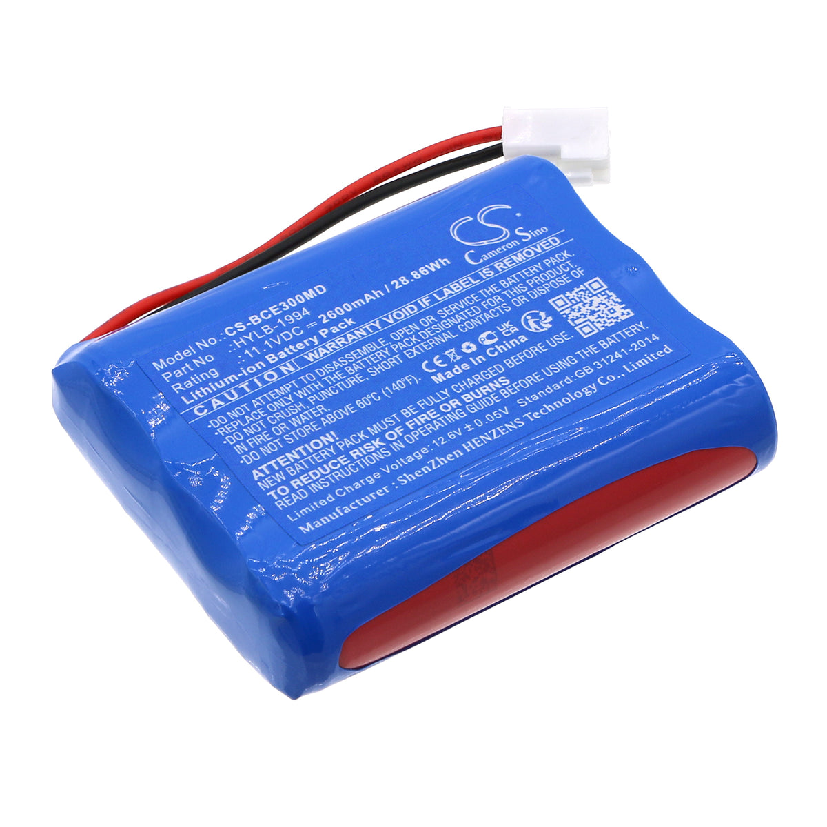 Biocare iE101, iE3000 Medical Replacement Battery: BatteryClerk.ca