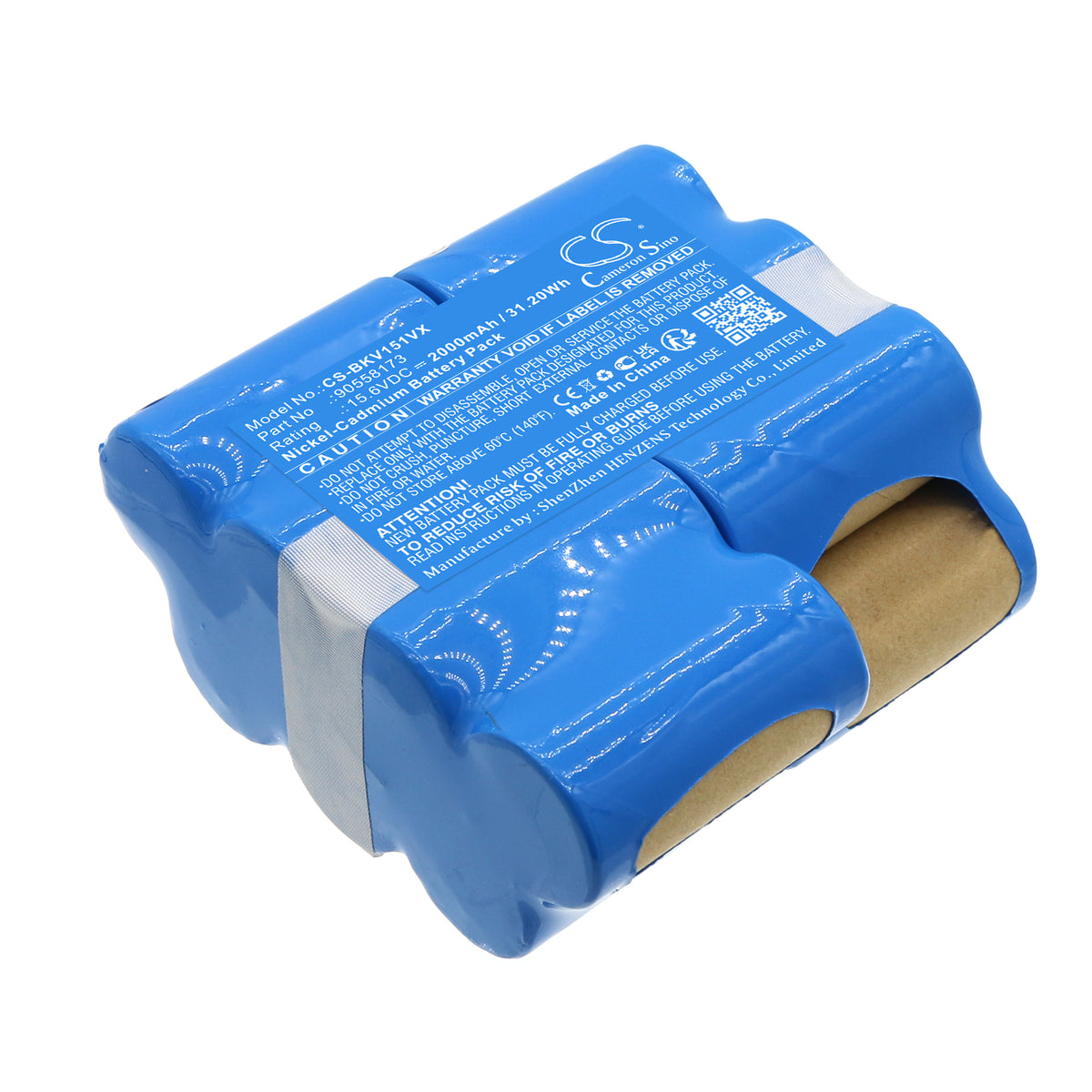 Black & Decker 15.6V DustBuster,CHV1510 Vacuum Replacement Battery ...