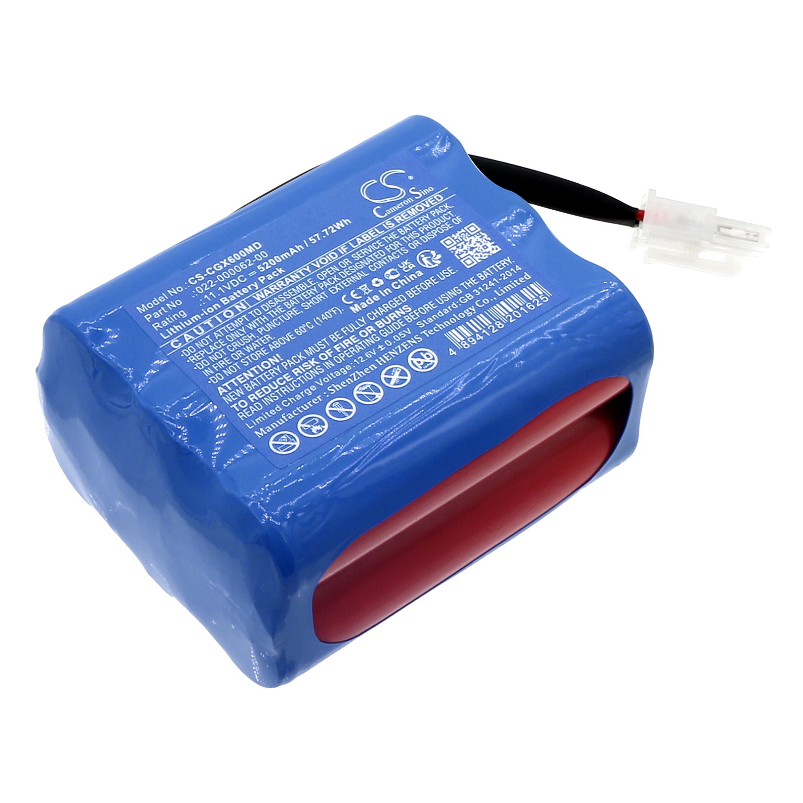 Comen AX-600 Medical Replacement Battery: BatteryClerk.ca