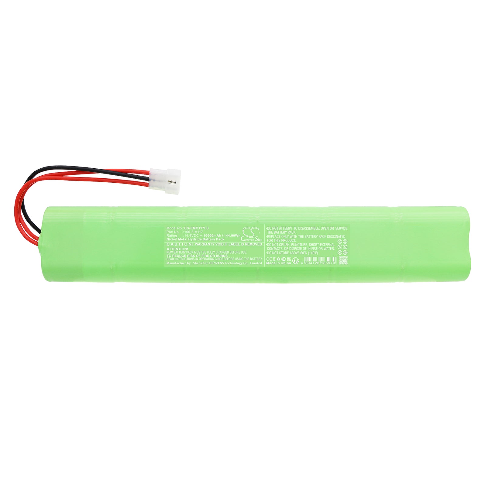Lithonia 100-3-A117 Emergency Light Replacement Battery: BatteryClerk.ca