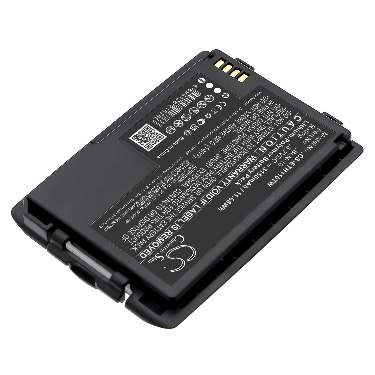 EADS CASSIDIAN TH1N 3150MAH Batterie de remplacement radio à double ...