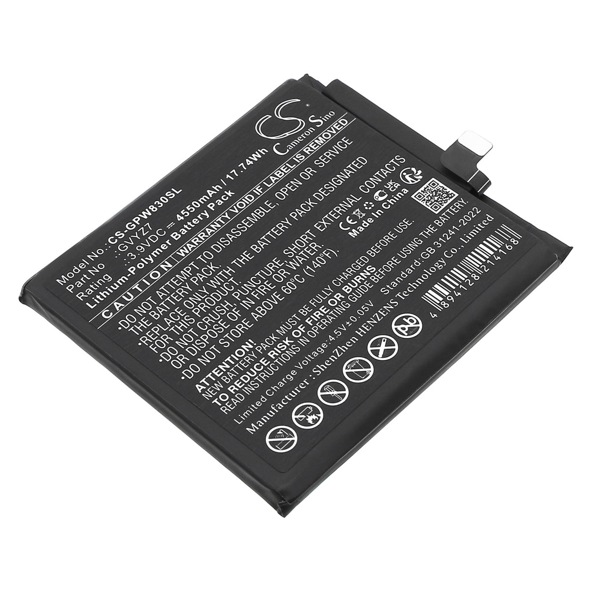 Google GEC77 GR83Y GWVK6 pixel 9 pixel 9 Pro Remplacement du téléphone ...