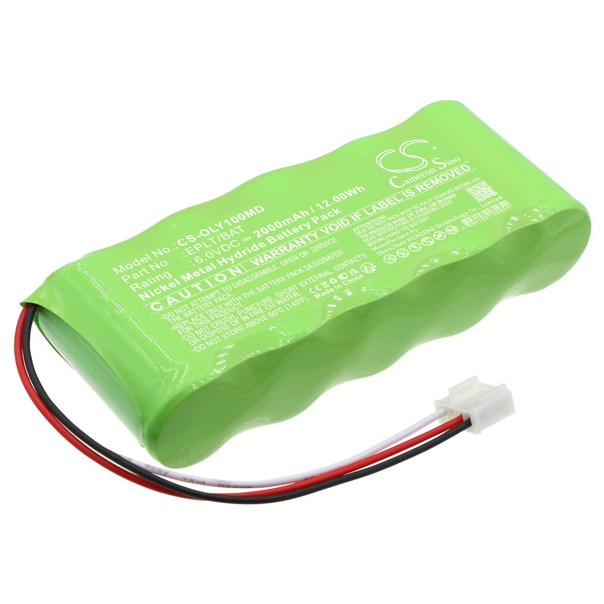 Olympus EPOCH LT Ultrasonic Flaw Detector Medical Replacement Battery ...