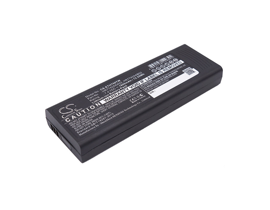 EADS P3G TPH700 1800mAh Batterie de remplacement radio à double sens ...