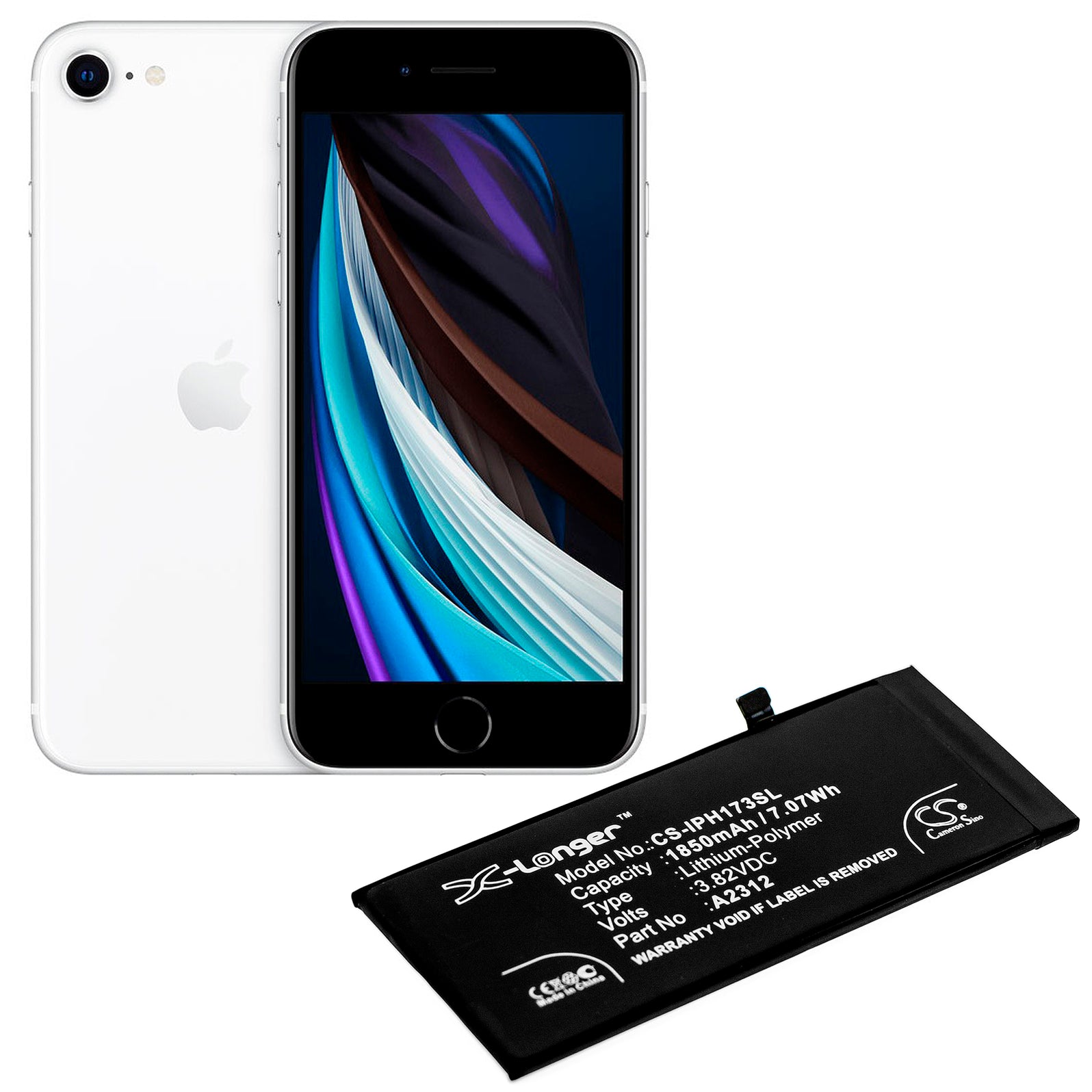 Apple A2312 iPhone SE 2 Mobile Phone Replacement Battery: BatteryClerk.ca